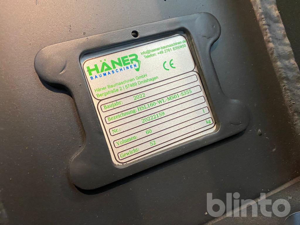 Löffel - 2023 Häner HSL160 600 mm | Blinto