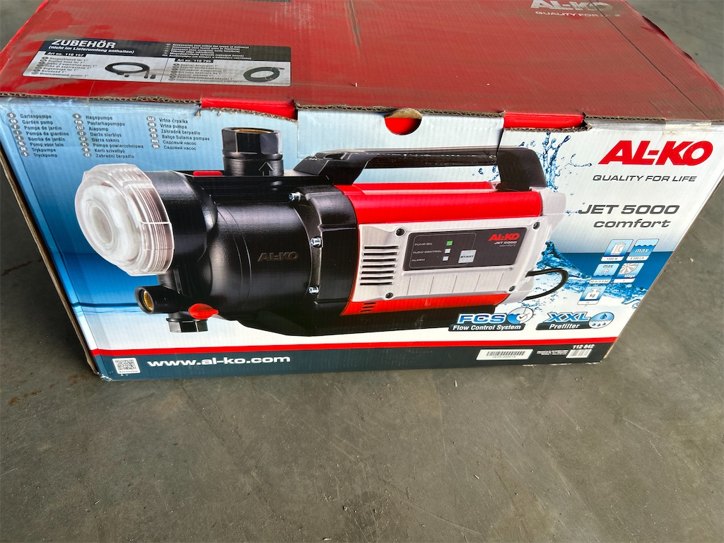 Wasserpumpe - AL-KO Jet 5000 Comfort Neu | Blinto