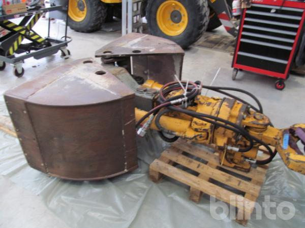 Hydr. Grabgreifer - 2000 hydr. 800 mm | Blinto