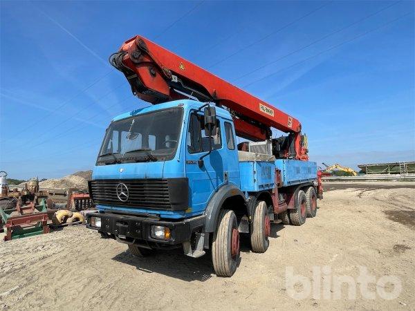 Mobilkran - 1992 SK 3535 AK 8x4 Mercedes Benz mit Palfinger PK45000EL ...