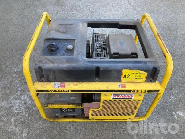Stromaggregat - 2004 WACKER NEUSON GS12 | Blinto