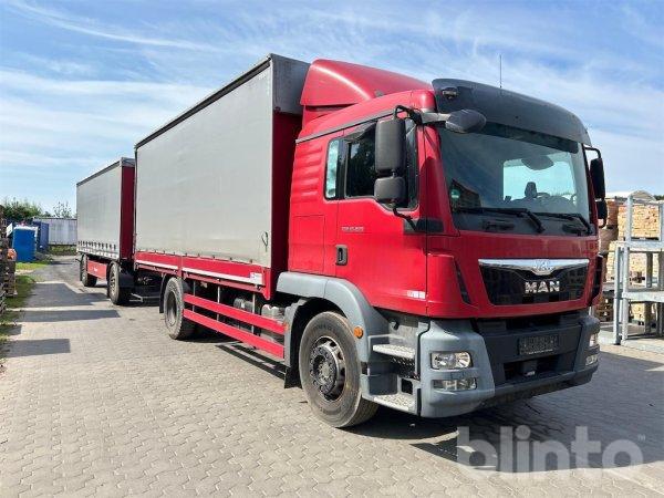 LKW - MAN TGM.18.290 & Krone Anhänger Typ A Z | Blinto