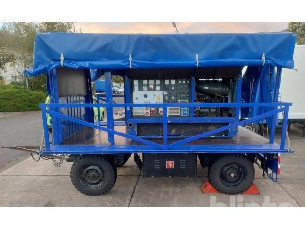 Generator mit Anhänger - Strüver - Deutz Notstromaggregat mit Eicher ...