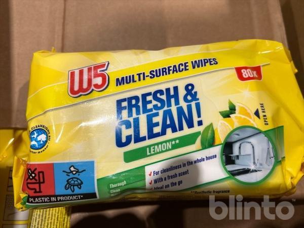 Reinigungstücher - W5 Fresh & Clean | Blinto