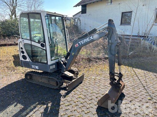Mini-Bagger - 2012 Terex TC16 | Blinto