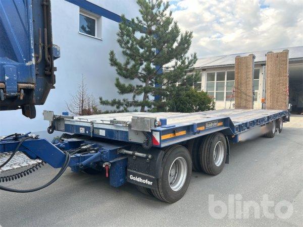 Tieflader - 2000 Goldhofer TU 4 | Blinto