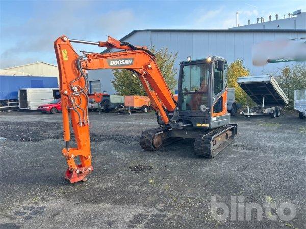 Midi-Bagger - DOOSAN DX 63-3 (2018) | Blinto