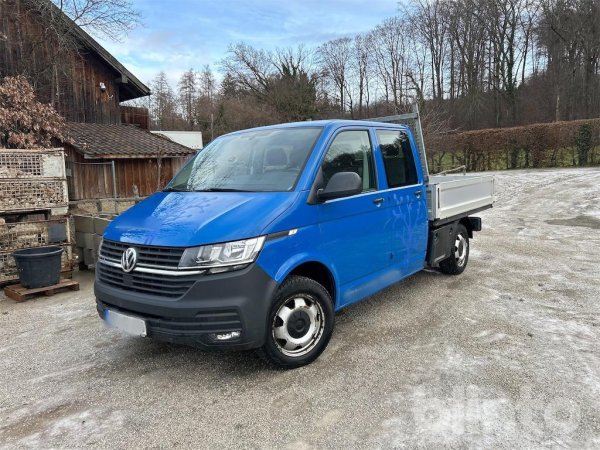 VW Transporter T6.1 - Volkswagen Pritsche mit Doppelkabine (2020) | Blinto
